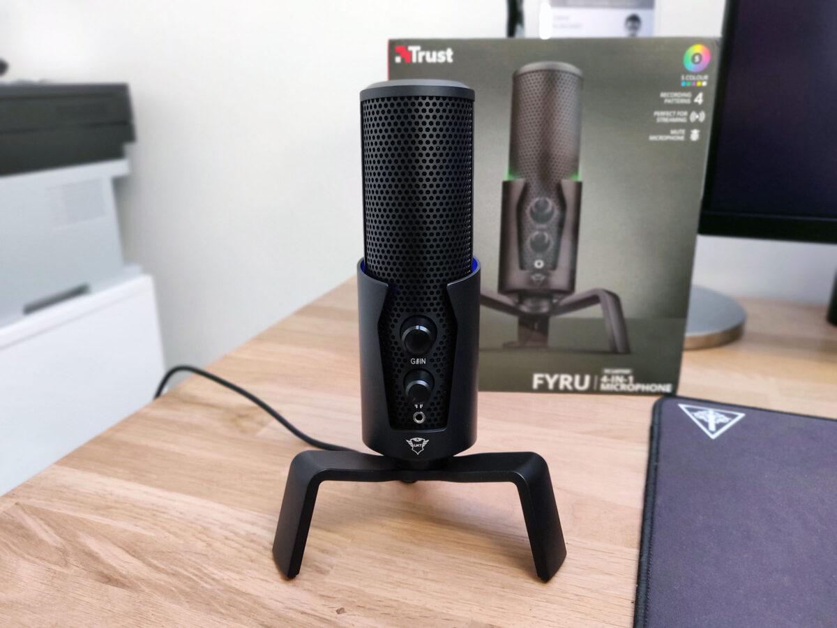 Trust Fyru GXT 258 en TEST: le microphone gaming mais pas seulement