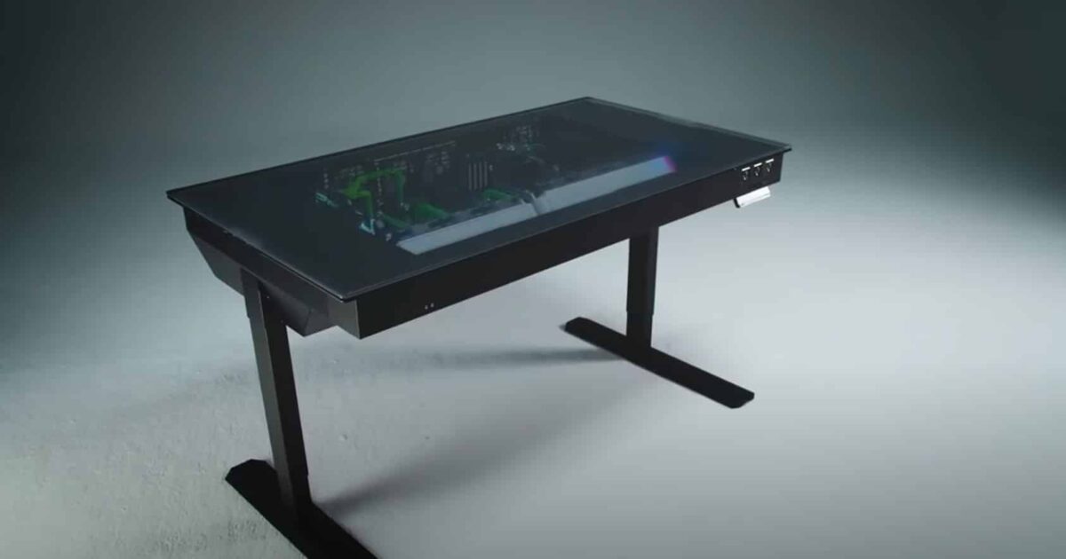 Nouveau bureau Lian Li DK07 : compatible avec deux systèmes E-ATX