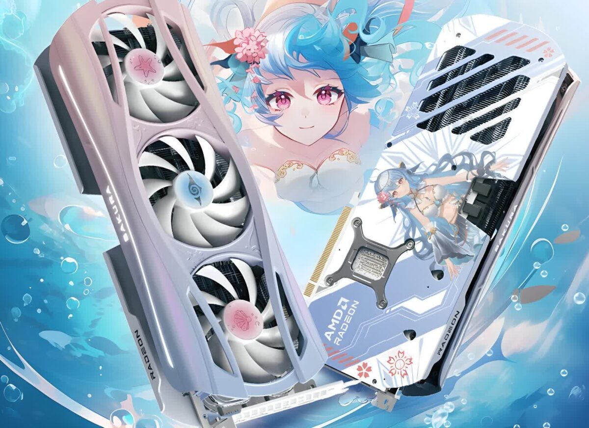 Cette carte graphique X 9070 XT diffuse un parfum floral et marin